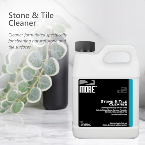 MORE - Stone & Tile Cleaner - Grout & Floor Cleaner for Natural Stone ...