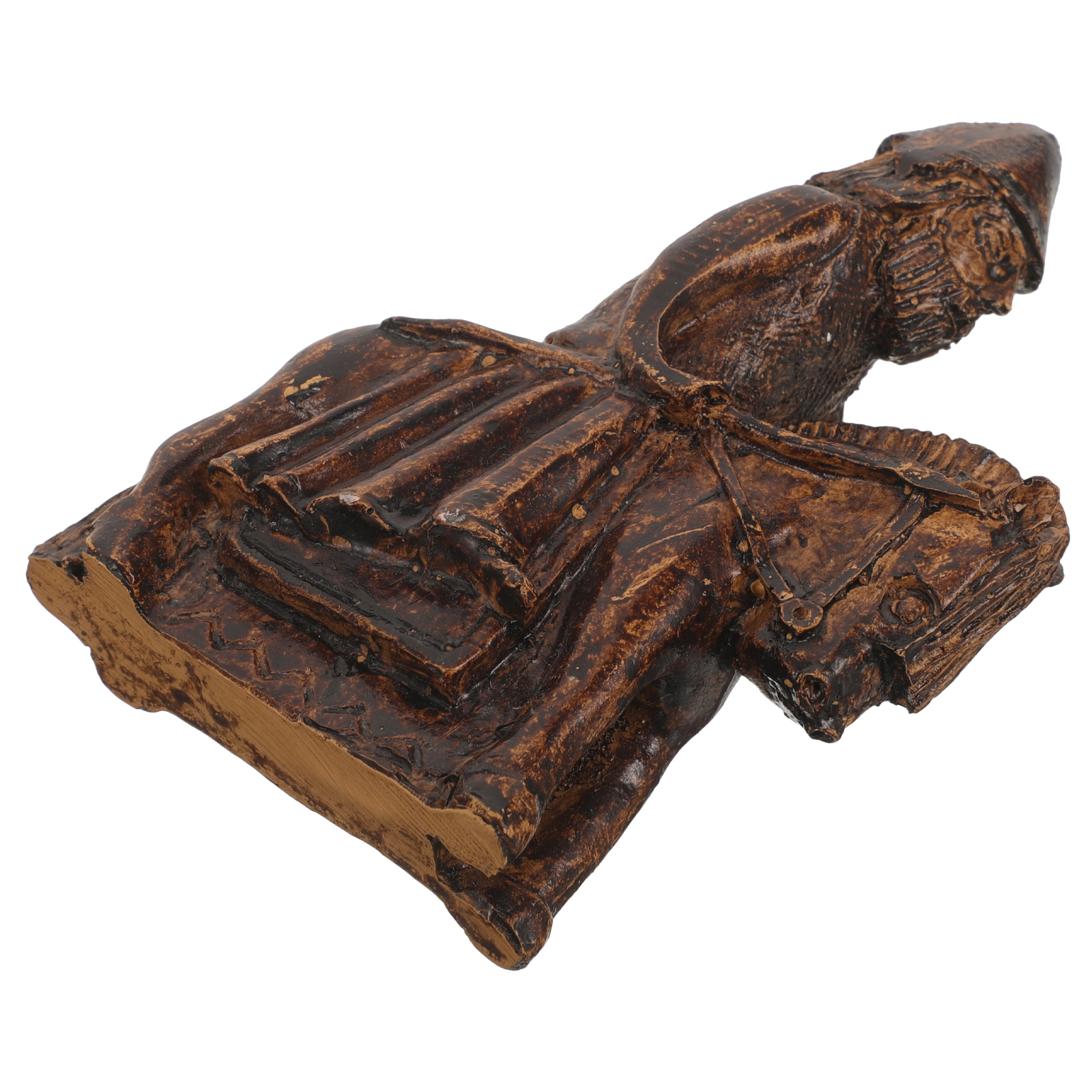 2pcs Resin Knight Statue Easter Island Decoration Sand Table Statue Set ...