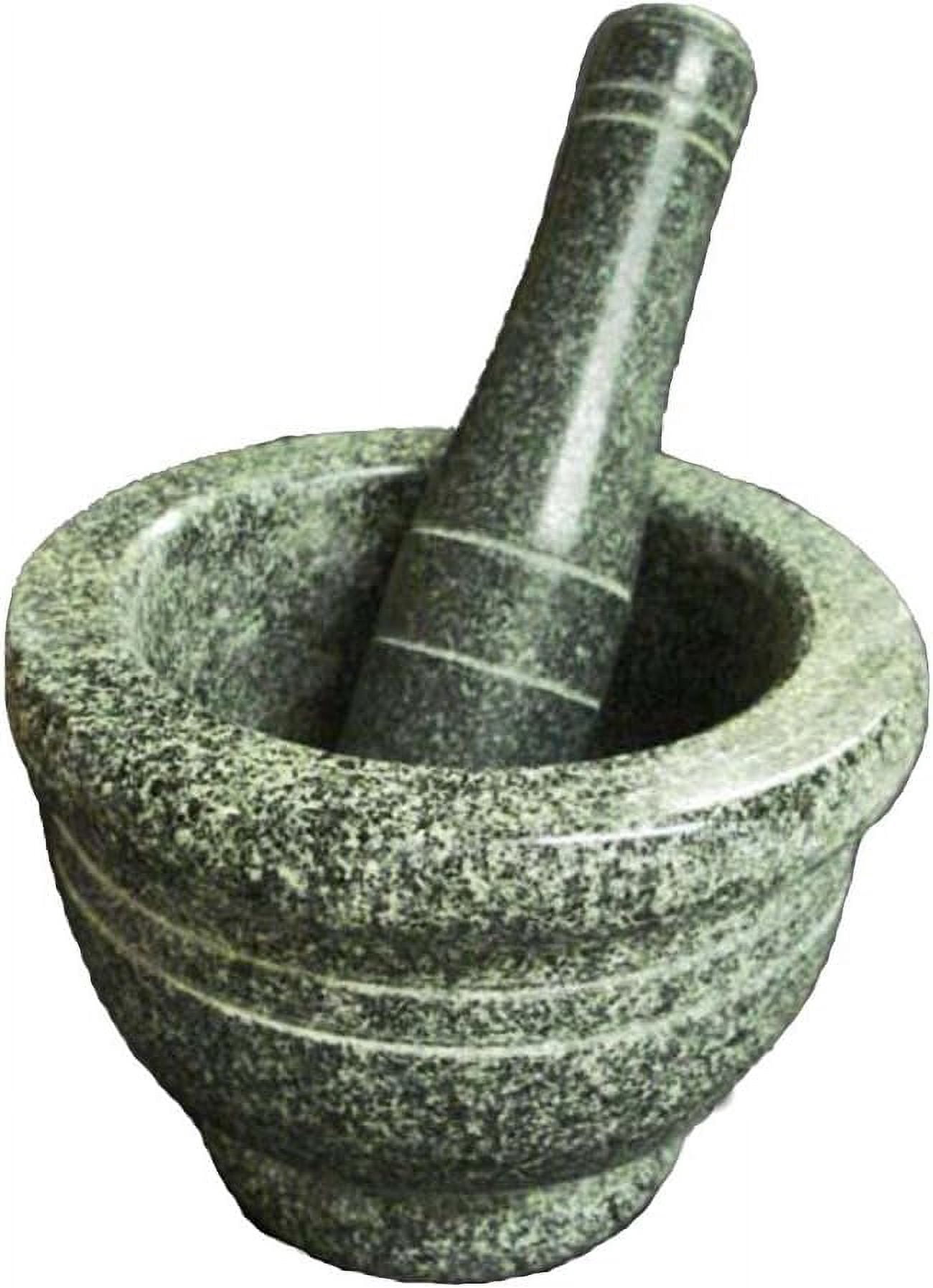 Stone and Pestle, Nicely Finished 5 inch diameter - Walmart.com