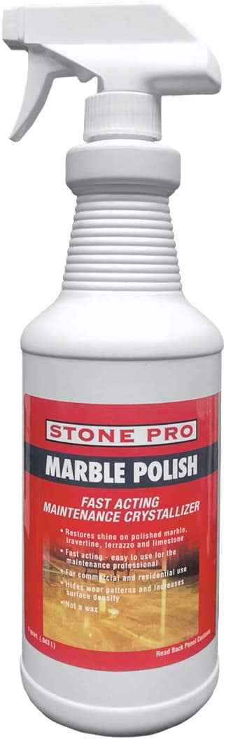 StonePro – Marble Polish-Maintenance Crystallizer (32 Fl Oz Spray ...