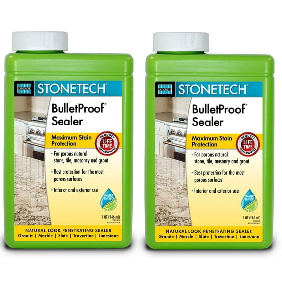 StoneTech Professional BulletProof Stone Sealer, 1-Quart, 2 Pack ...