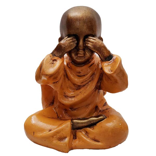 Stoneage Arts Buddha - Monk Bring Joyful Energy Evoking The Pictorial ...