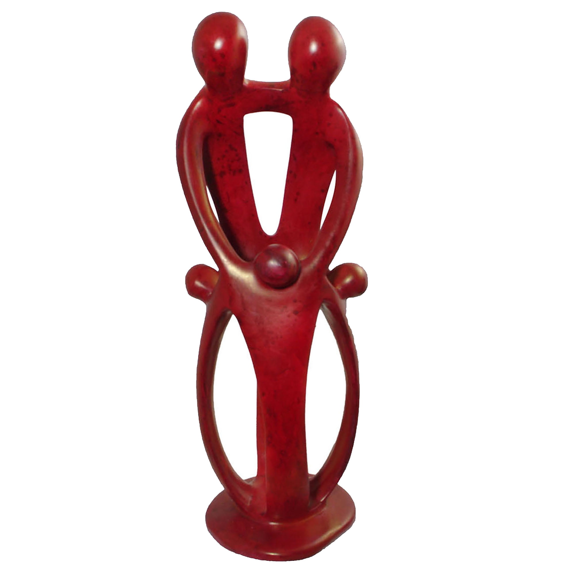 Stoneage Arts Family Love Parent with Child Bonding Sculpture, Ujamaa ...