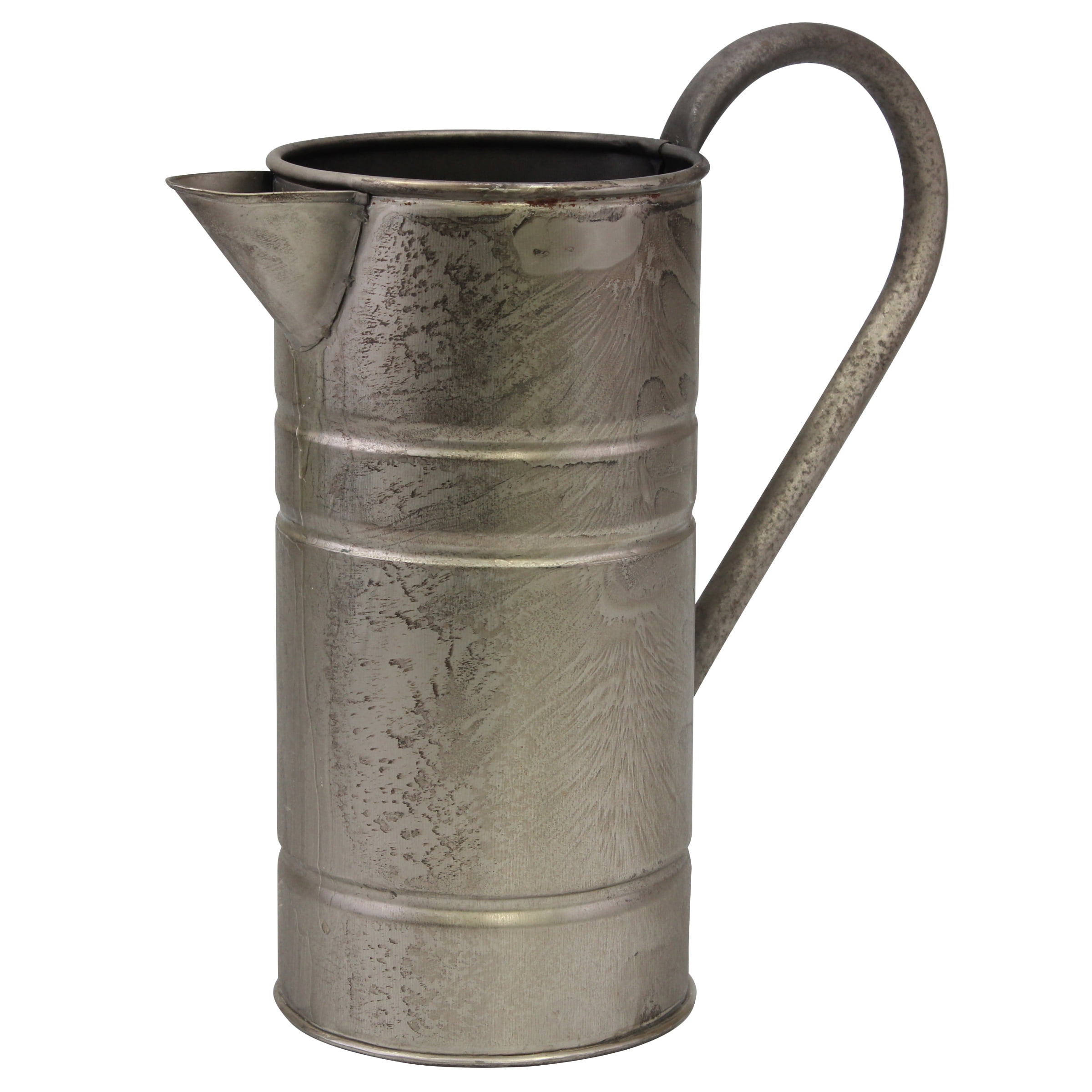 Stonebriar Decorative Metal Drinking Pitcher, Silver - Walmart.com