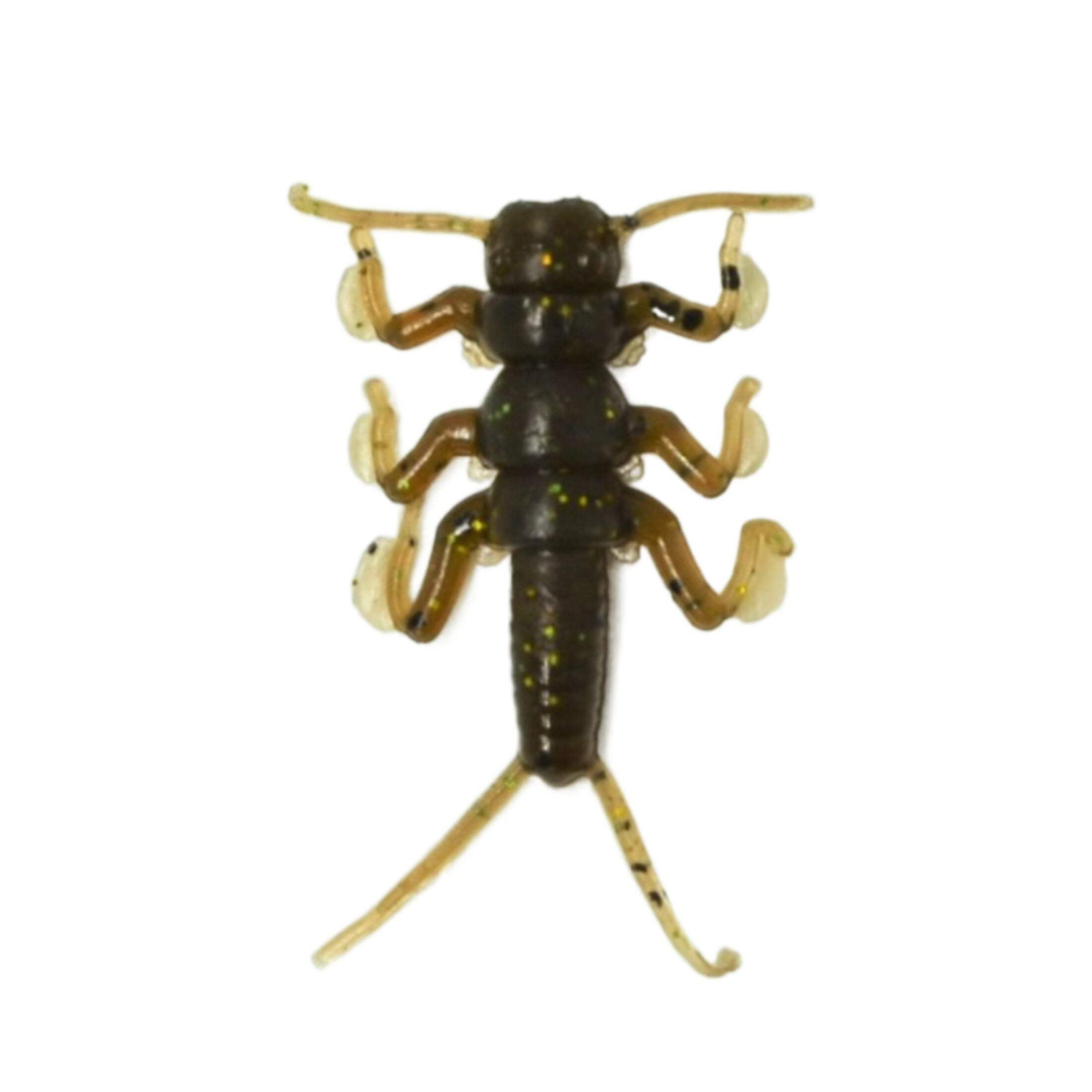 Stonefly - Mudbug (#725), 0.75" Body Size, 5 Pack, Realistic Floating ...