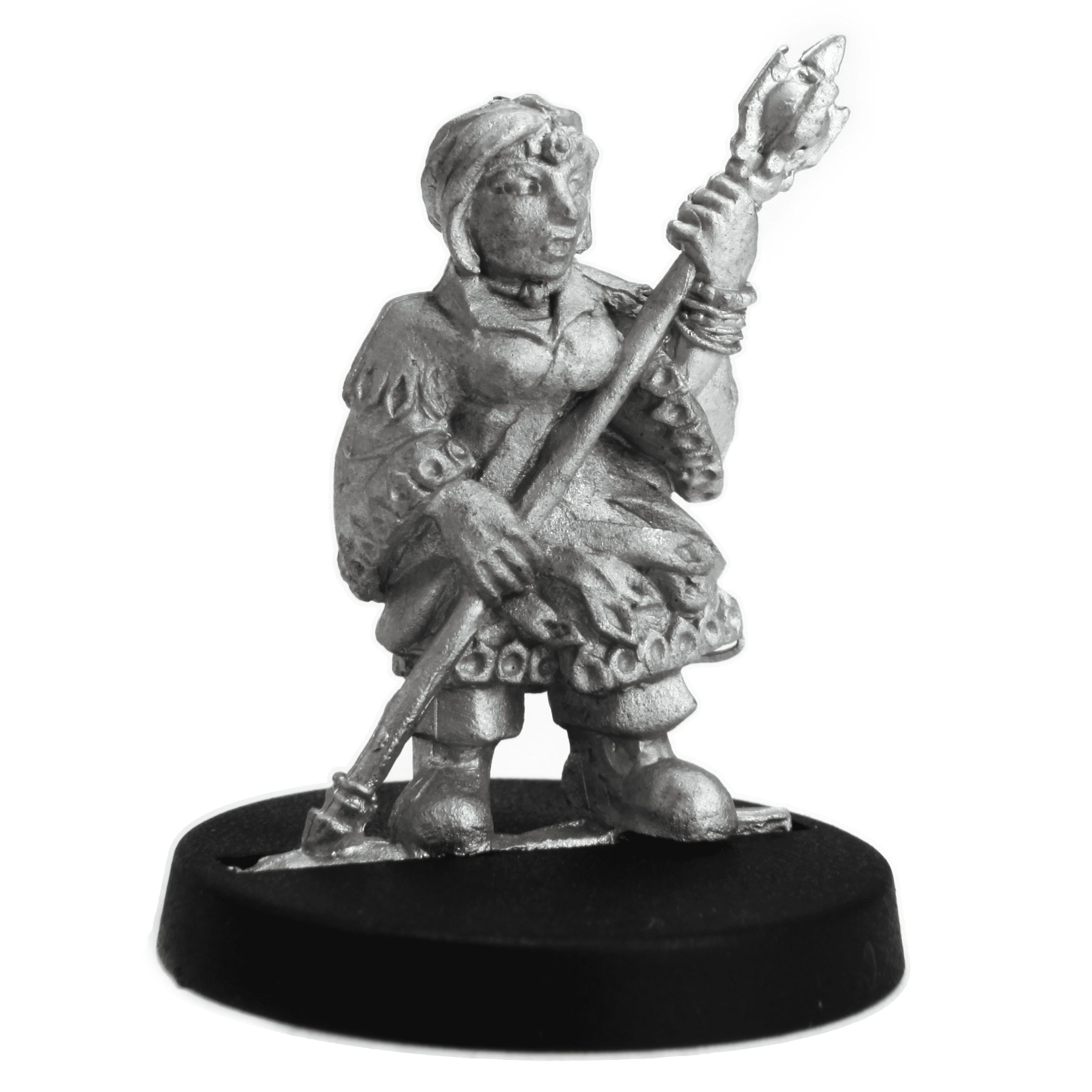 Stonehaven Dwarf Mage Miniature Figure (for 28mm Scale Table Top War ...
