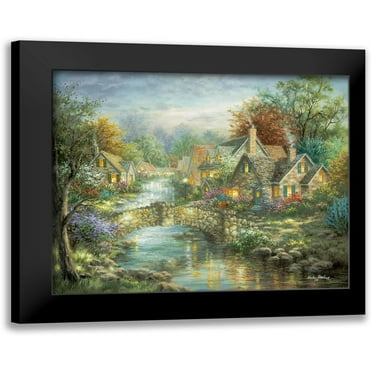 Boehme, Nicky 18x15 White Modern Wood Framed Museum Art Print Titled ...