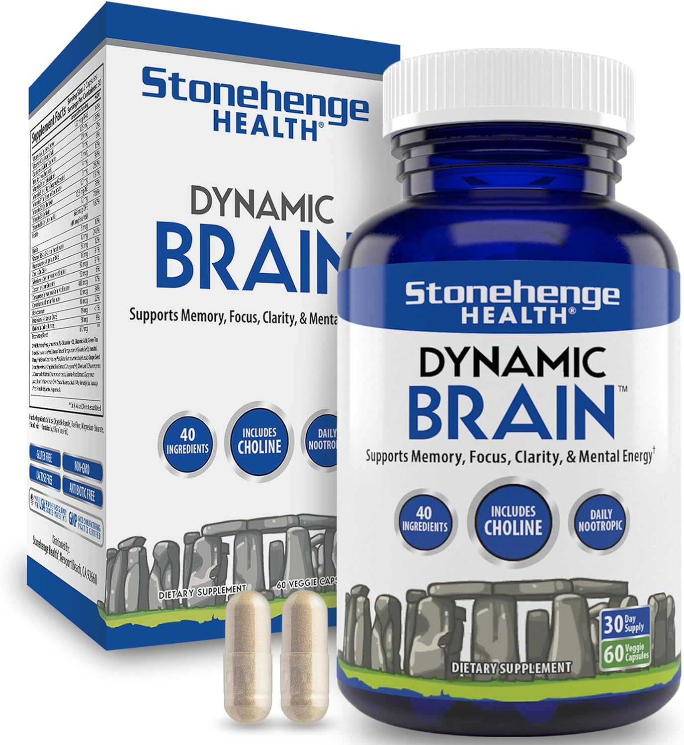 Windmill Health Products Focus Formula Brain Health Support Tablets, 60 ...