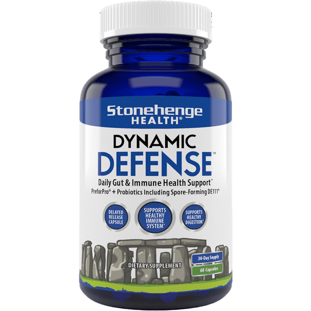 Stonehenge Health Dynamic Defense Probiotic PreforPro, Healthy Gut ...