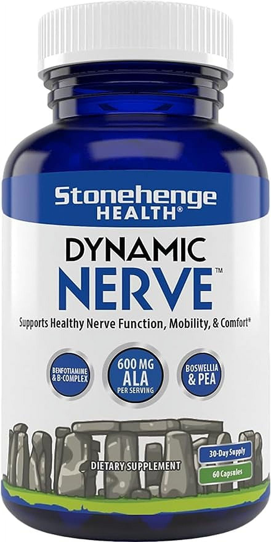 Stonehenge Health Dynamic Nerve Supplement - Supports Nerve Function in ...
