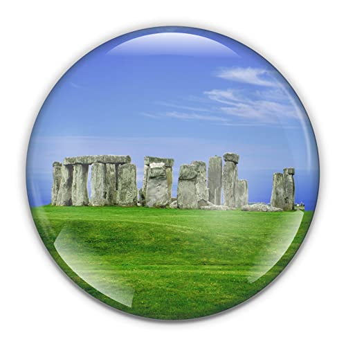 Stonehenge Paperweight in Gift Box, 3 Inch Crystal Dome, Perfect for ...