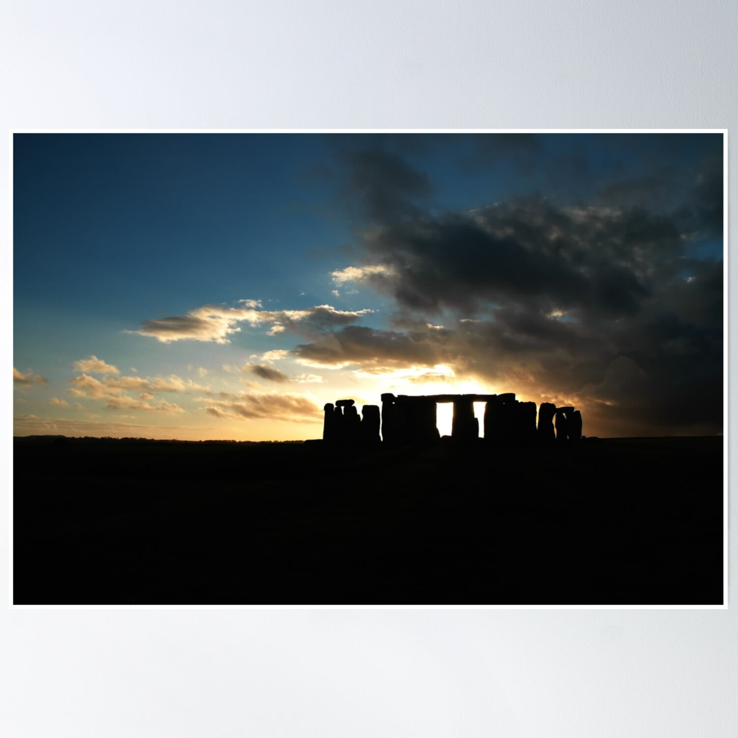 Stonehenge Poster Wall Art, Modern Wall Decor, 8x12 UNFRAMED - Walmart.com