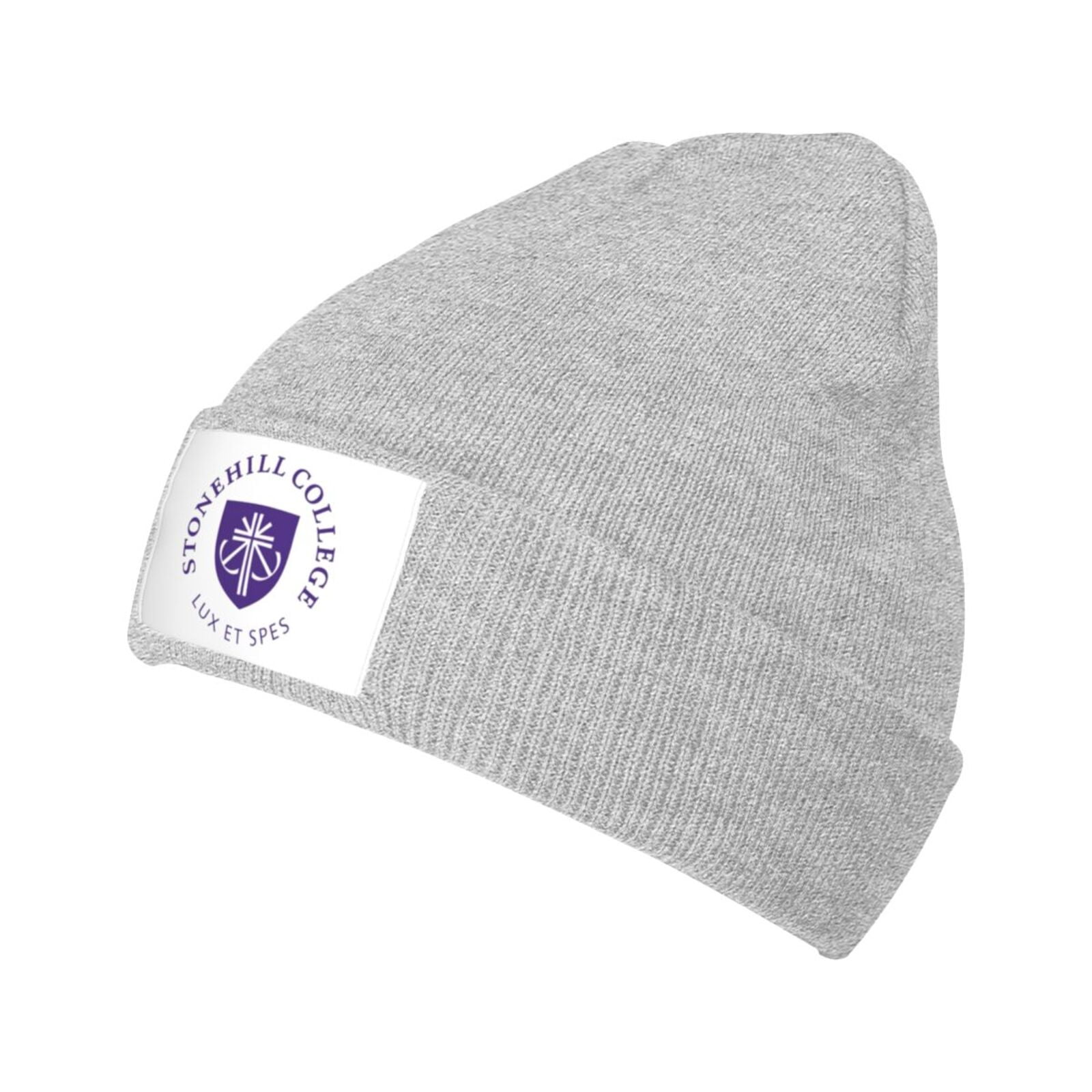 Stonehill College Stretch Beanie Knit Hat For Men Women Winter Fall ...