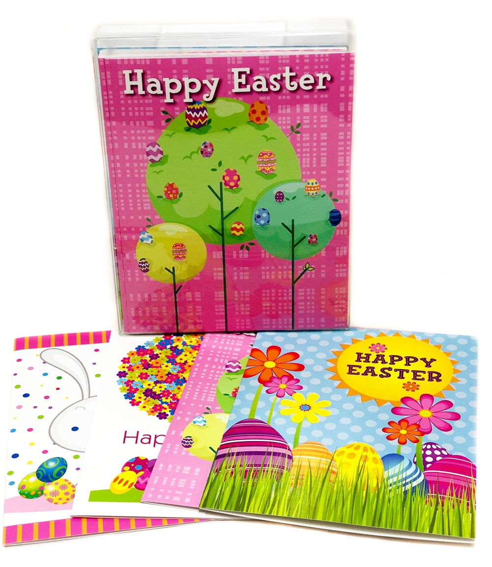 Stonehouse Collection Easter Greeting Card Assortment Pack - 16 Boxed ...