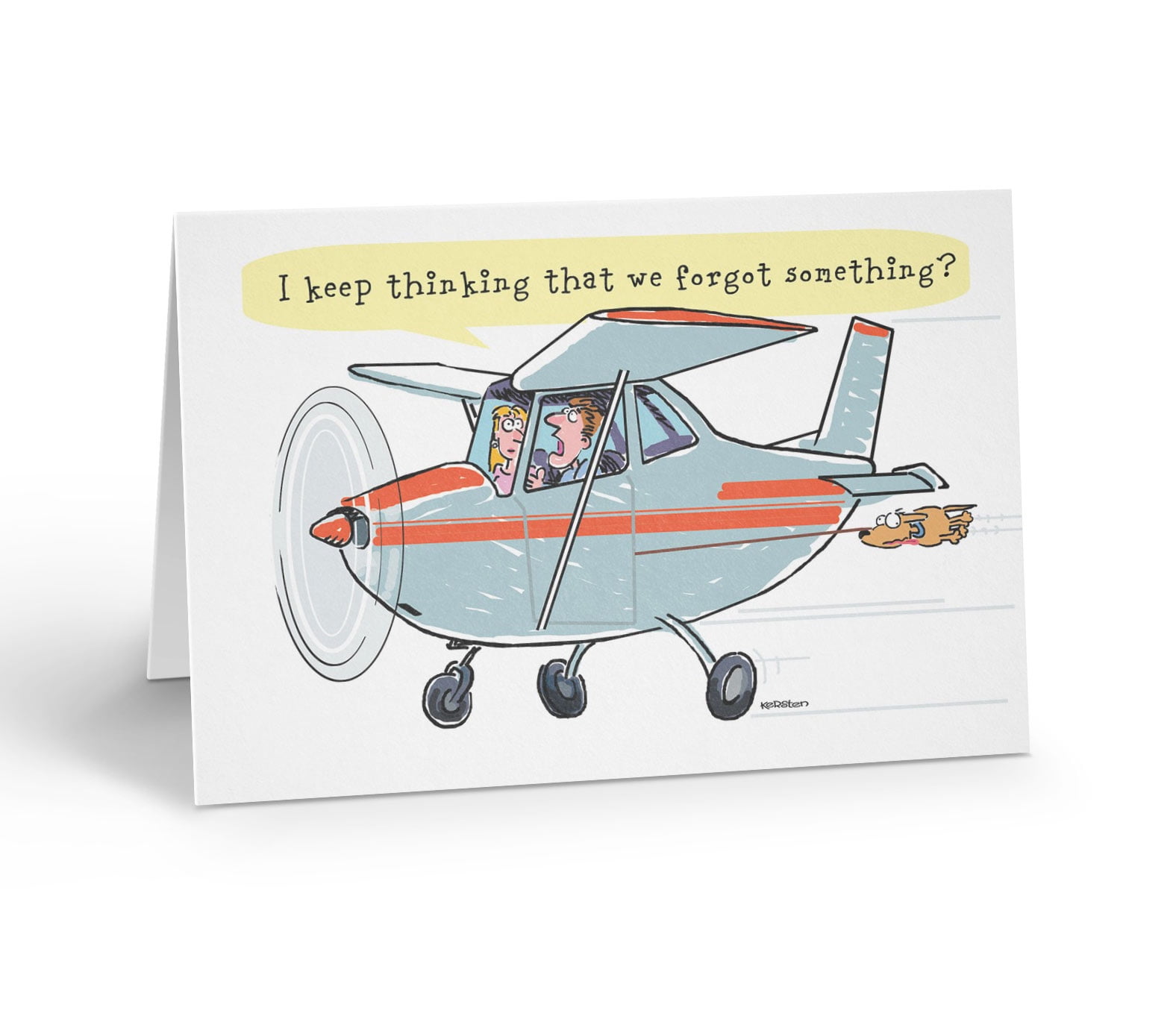 Stonehouse Collection - Funny Airplane Birthday Cards - Belated Pilot ...