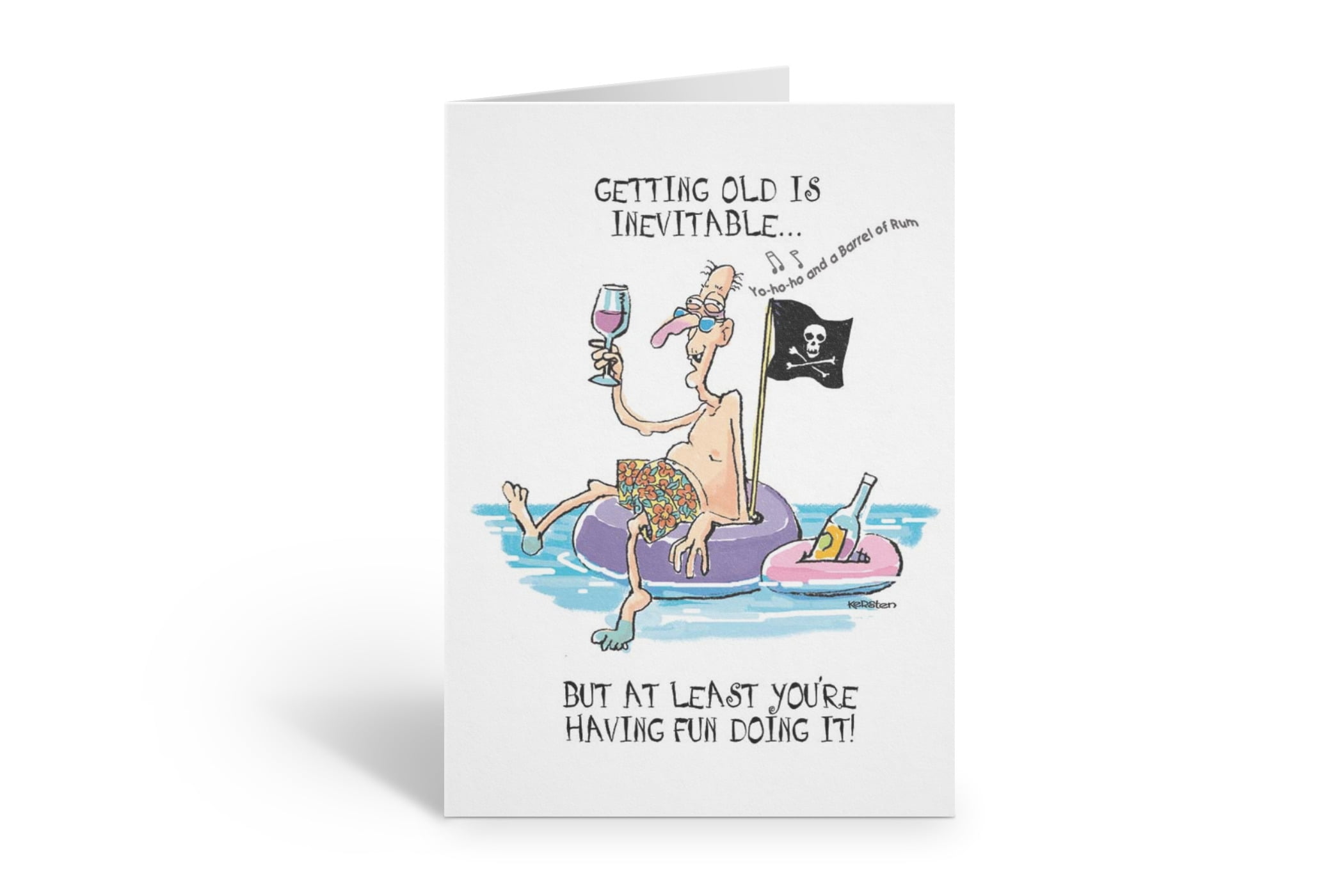 Stonehouse Collection | Funny Birthday Card | Getting Old is Inevitable ...
