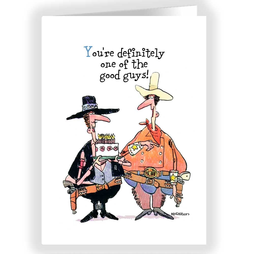 Stonehouse Collection Funny Cowboy Birthday Humorous Western Greeting ...