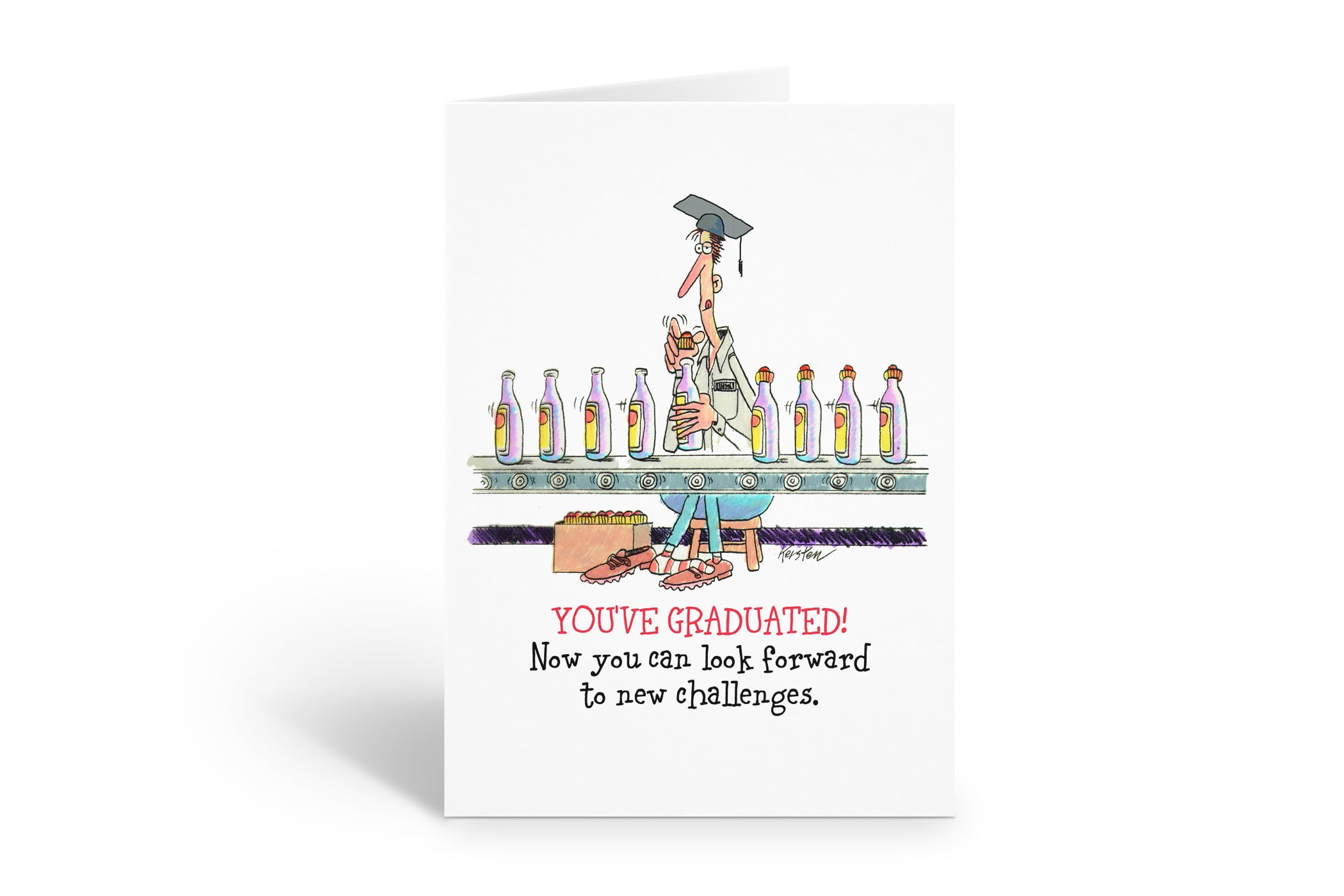 Stonehouse Collection | Funny Graduation Card | New Job, Same Skills ...