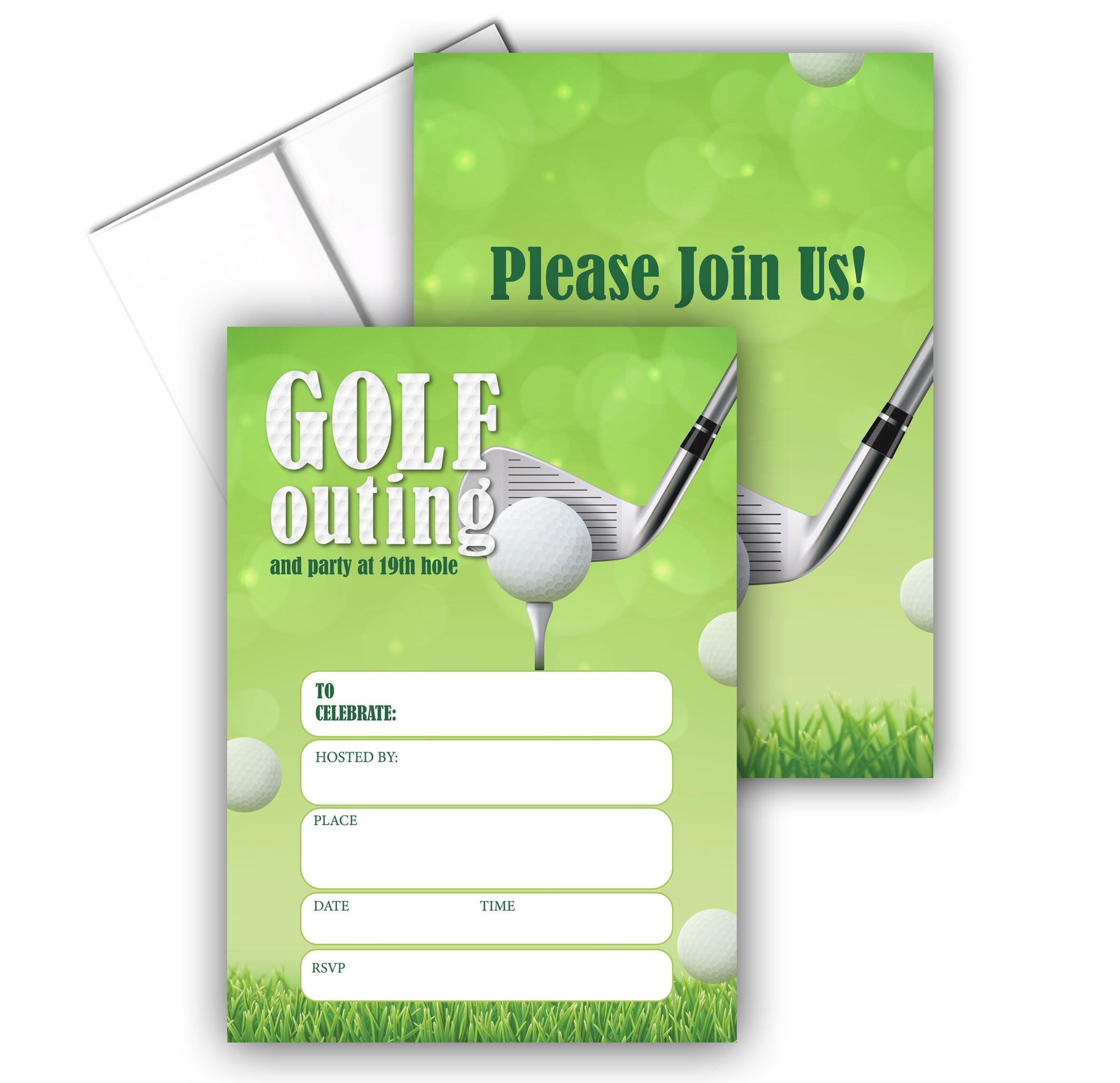 Stonehouse Collection | Golf Themed Party Invitations for Kids and ...