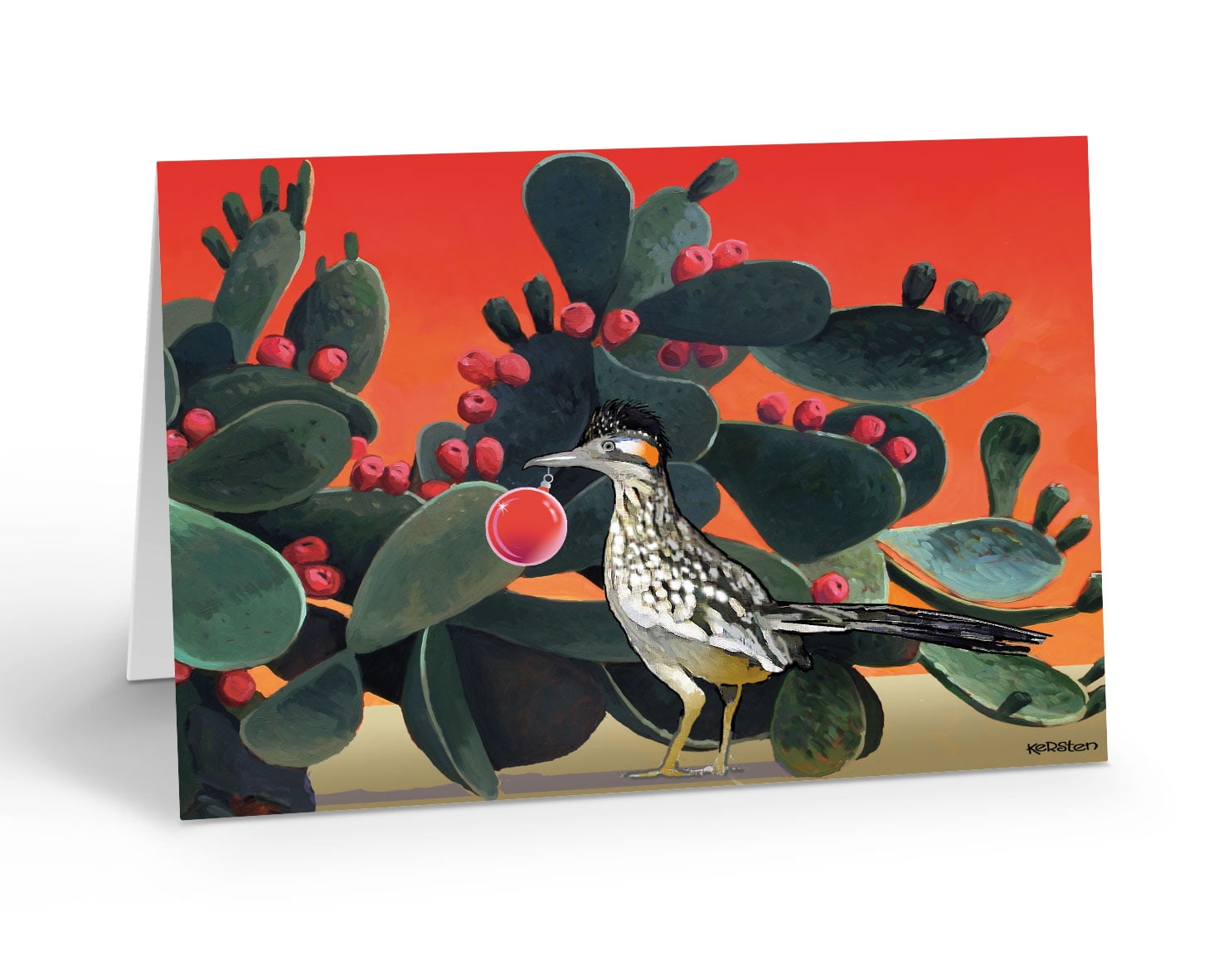 Stonehouse Collection Holiday Road Runner Desert Christmas Card - 40051 ...