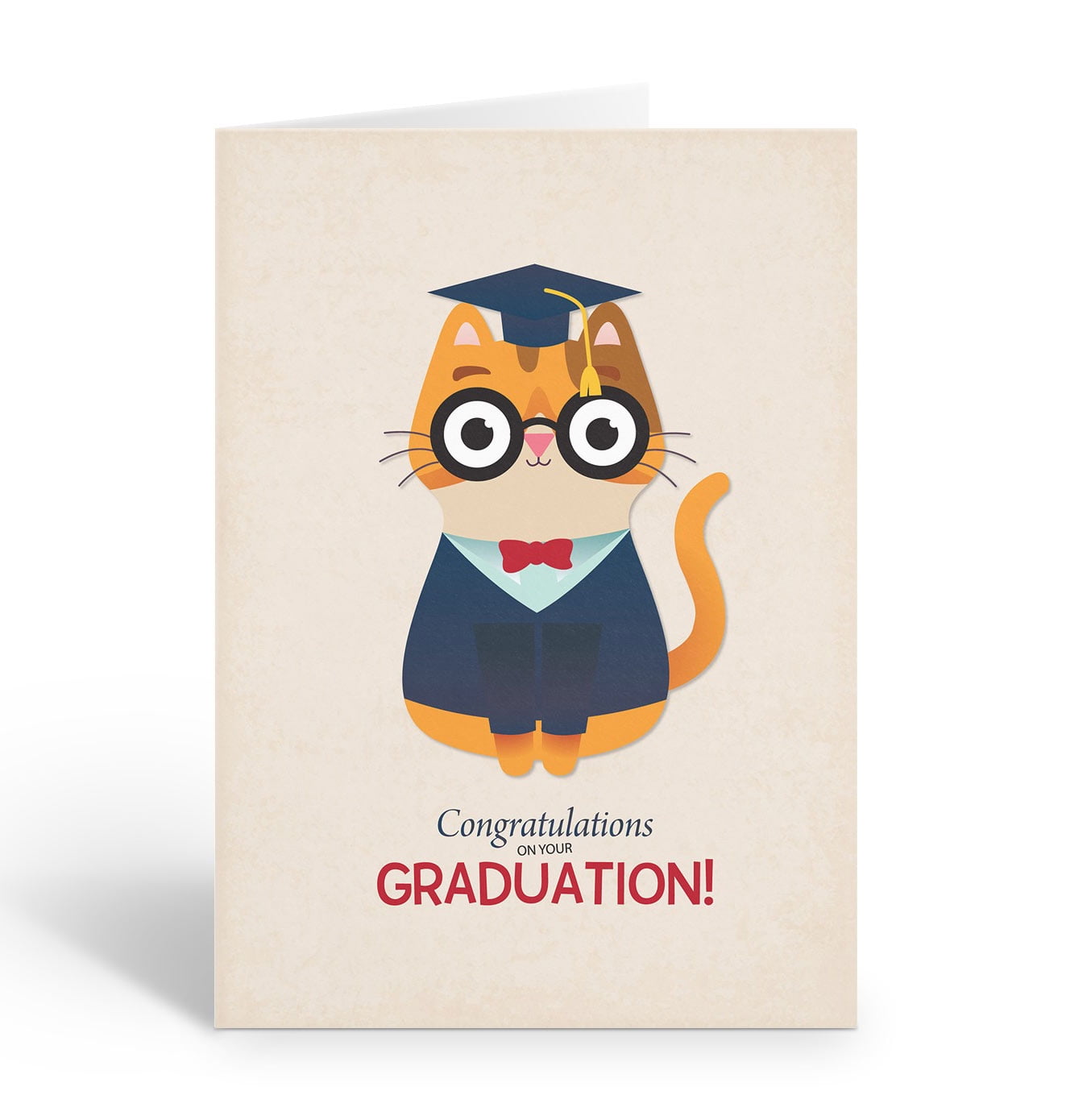 Stonehouse Collection | Kids Graduation Card | Cat with Cap, Gown ...