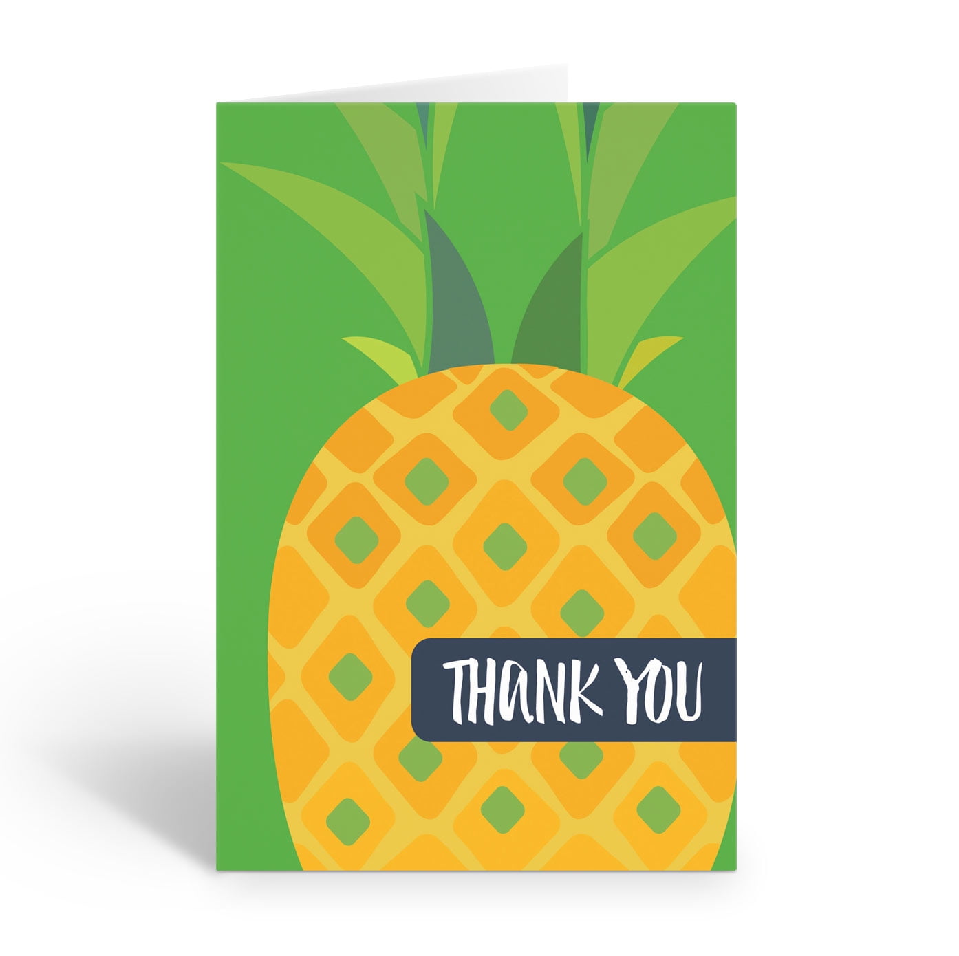 Stonehouse Collection, Pineapple Thank You Card – Blank Inside ...