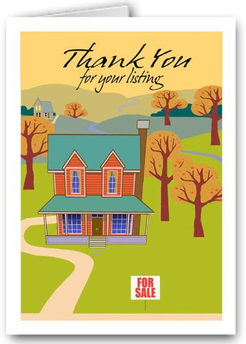 Stonehouse Collection Real Estate Thank You Note Card - 10 Note Cards ...