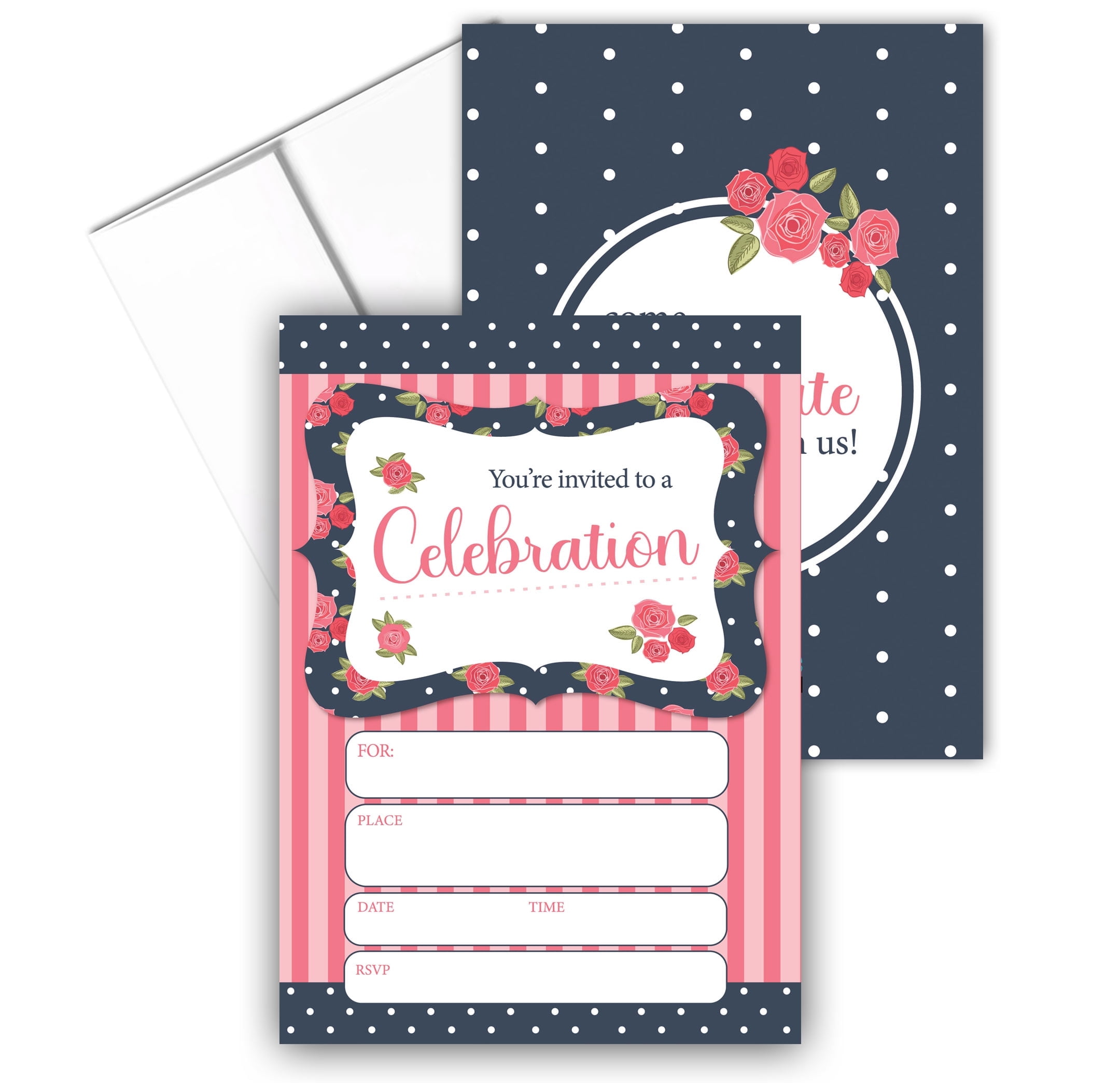 Stonehouse Collection | Red Rose Party Invitations for Any Occasion ...