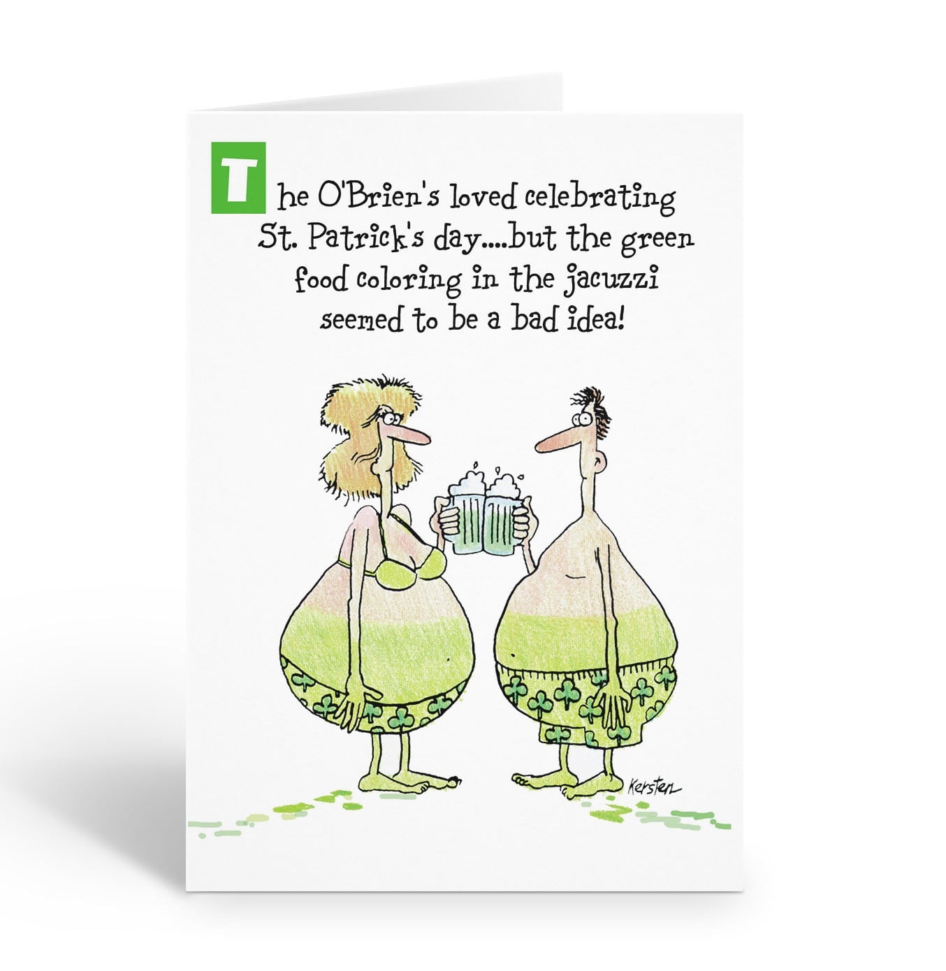 Stonehouse Collection | St. Patrick's Day Greeting Card | Single Card ...