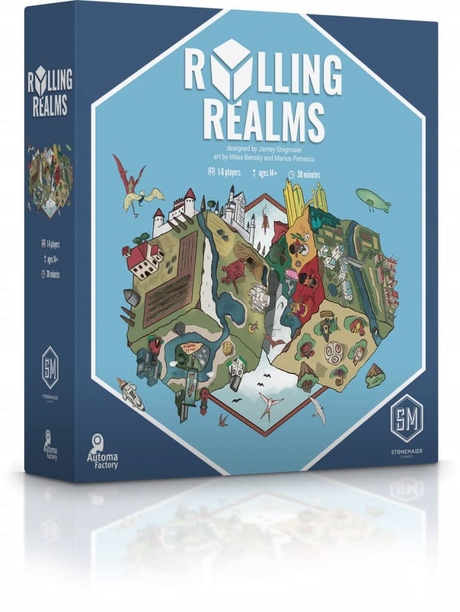 Stonemaier Games: Rolling Realms MMF7 | A Light Strategic Roll-and ...