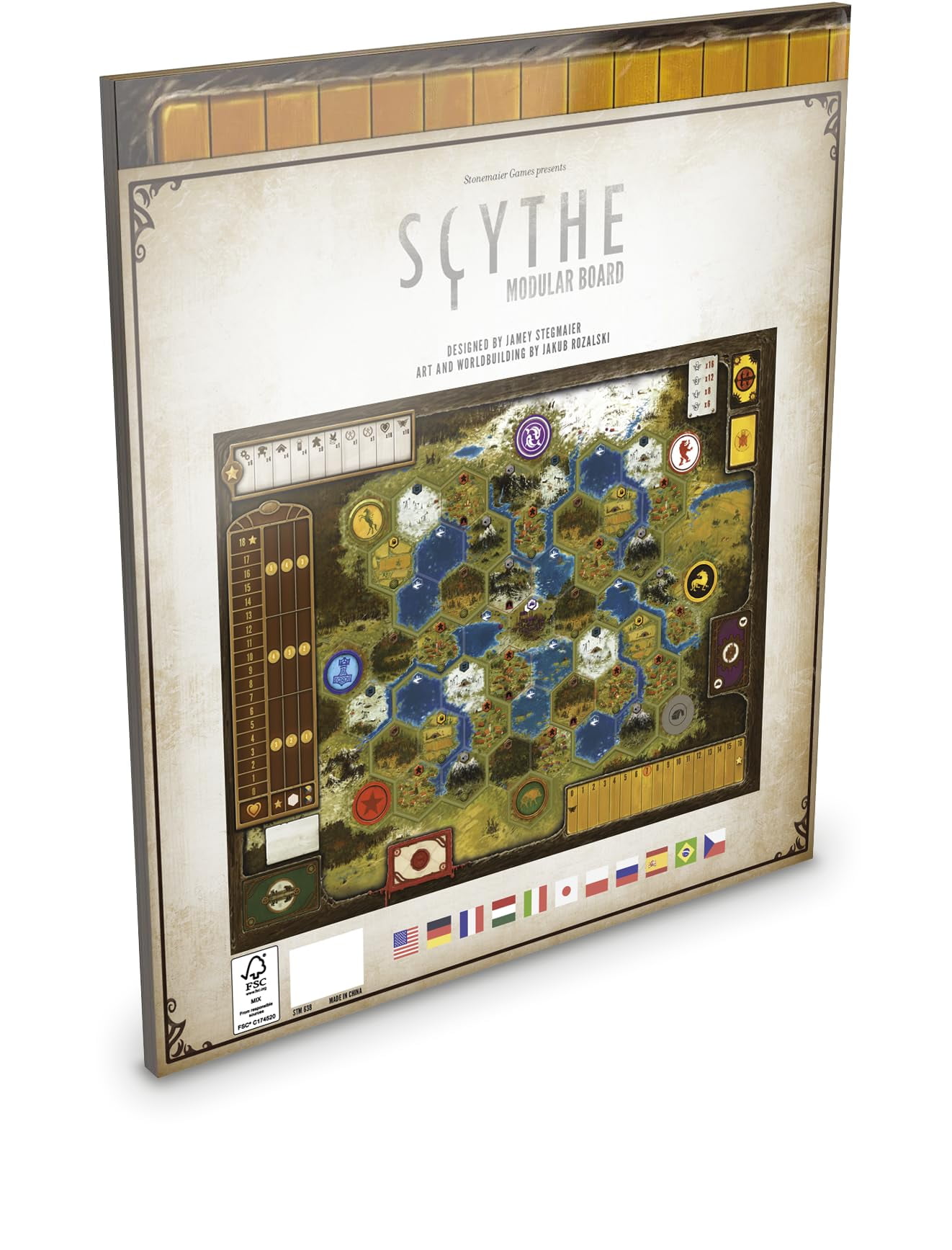 Stonemaier Games: Scythe Modular STF9 Board | Change The Map and ...