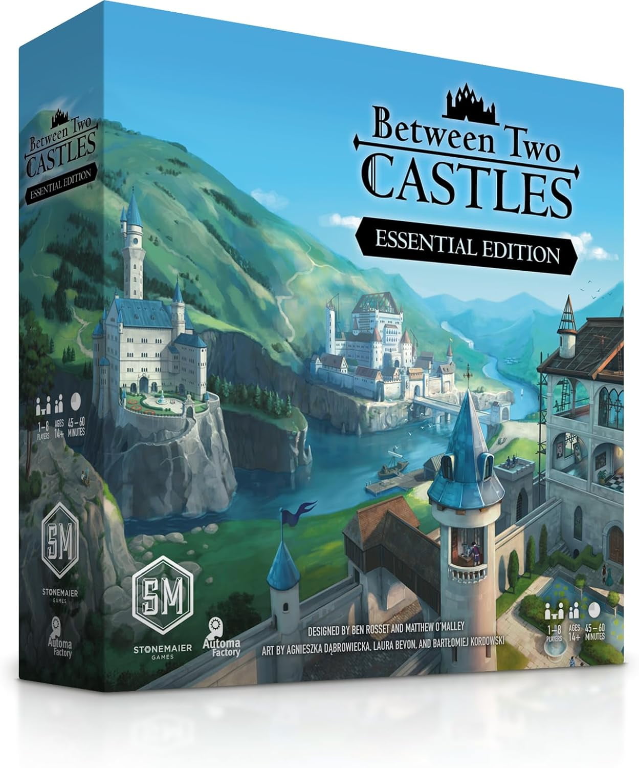 Stonemaier Games: Between Two Castles Essential Edition | Build a Wacky ...