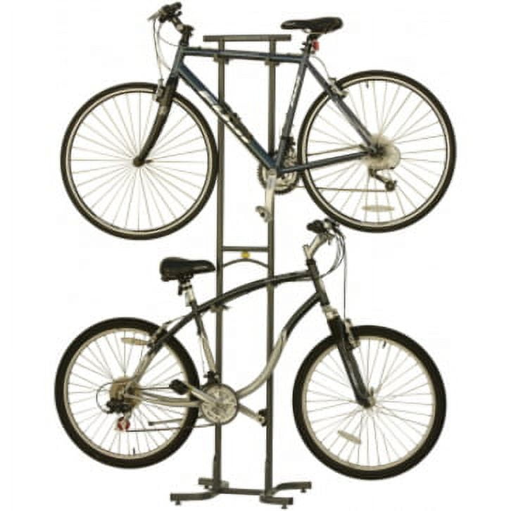 Stoneman Sports DBR-820 Freestanding Double Bike Storage Rack - Walmart.com