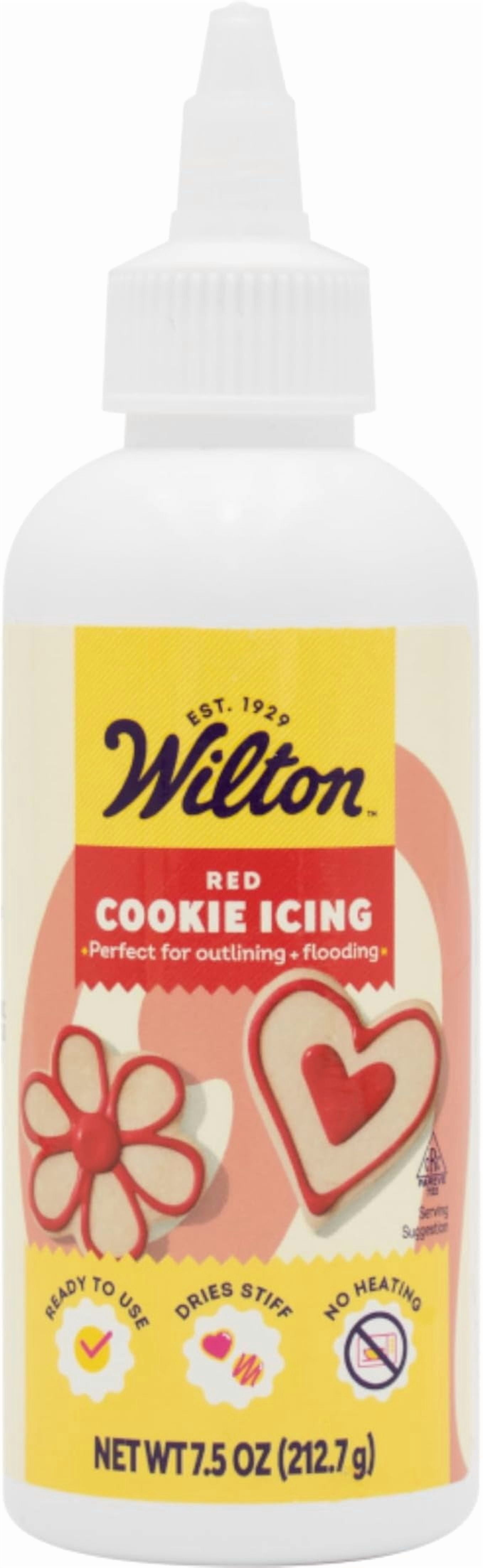 Wilton Red Cookie Icing, 7.5 oz (Pack of 2) - Walmart.com