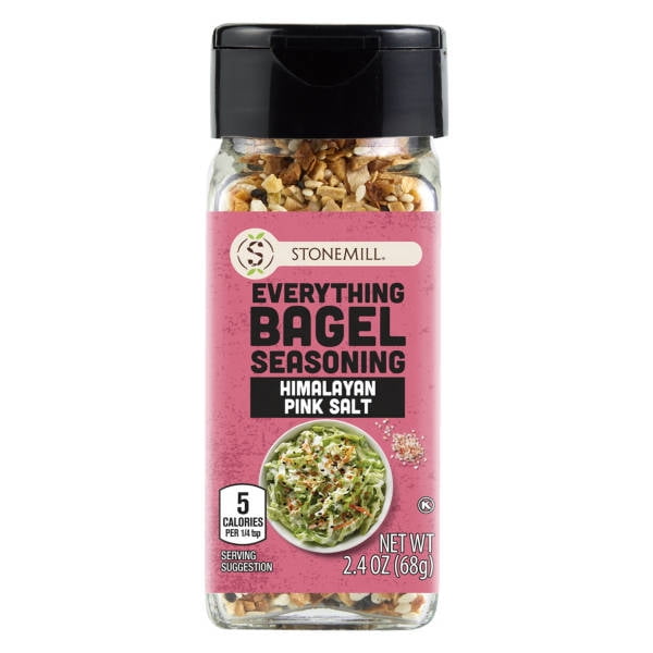 Stonemill Pink Salt Bagel Seasoning, 2.4 oz - Pack of 2 - Walmart.com