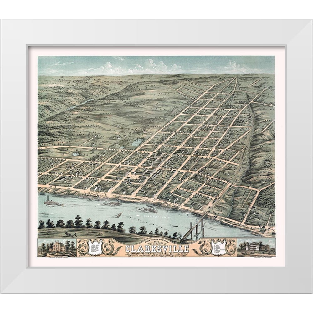 Stoner 13x12 White Modern Wood Framed Museum Art Print Titled ...