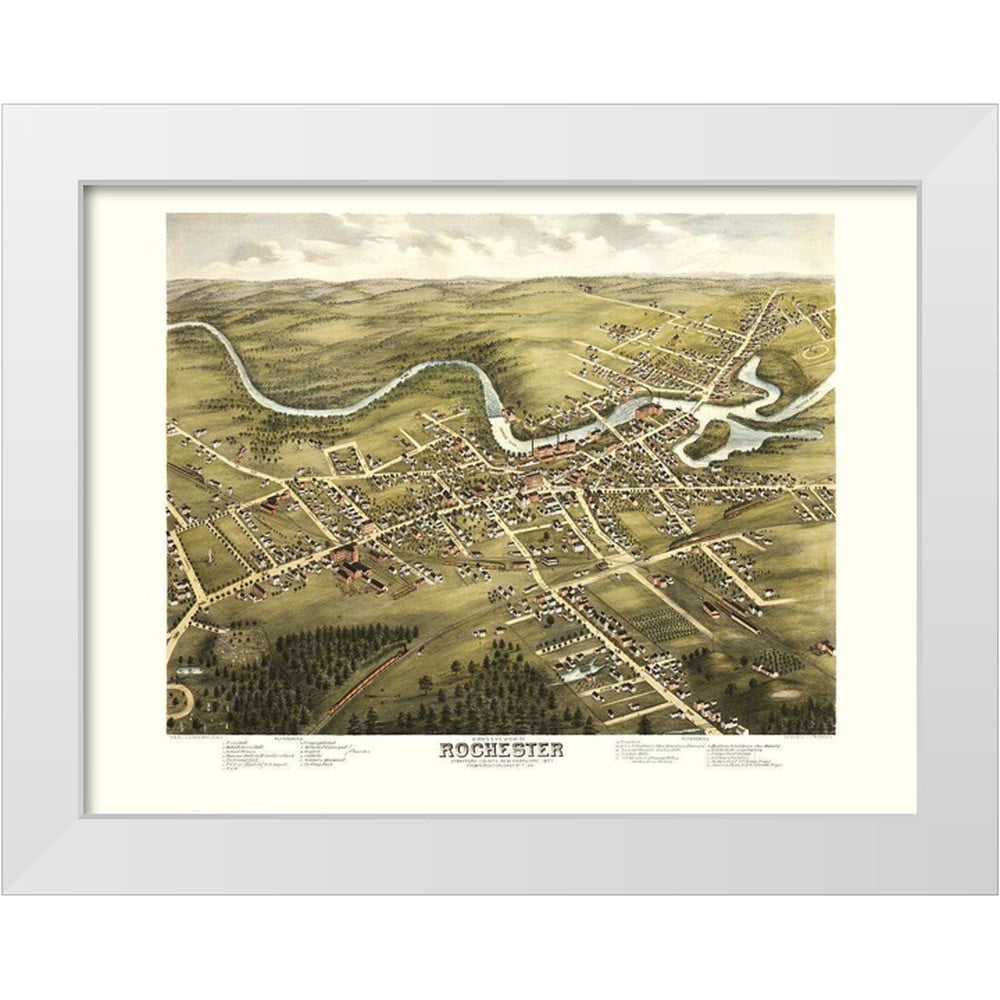 Stoner 18x15 White Modern Wood Framed Museum Art Print Titled ...