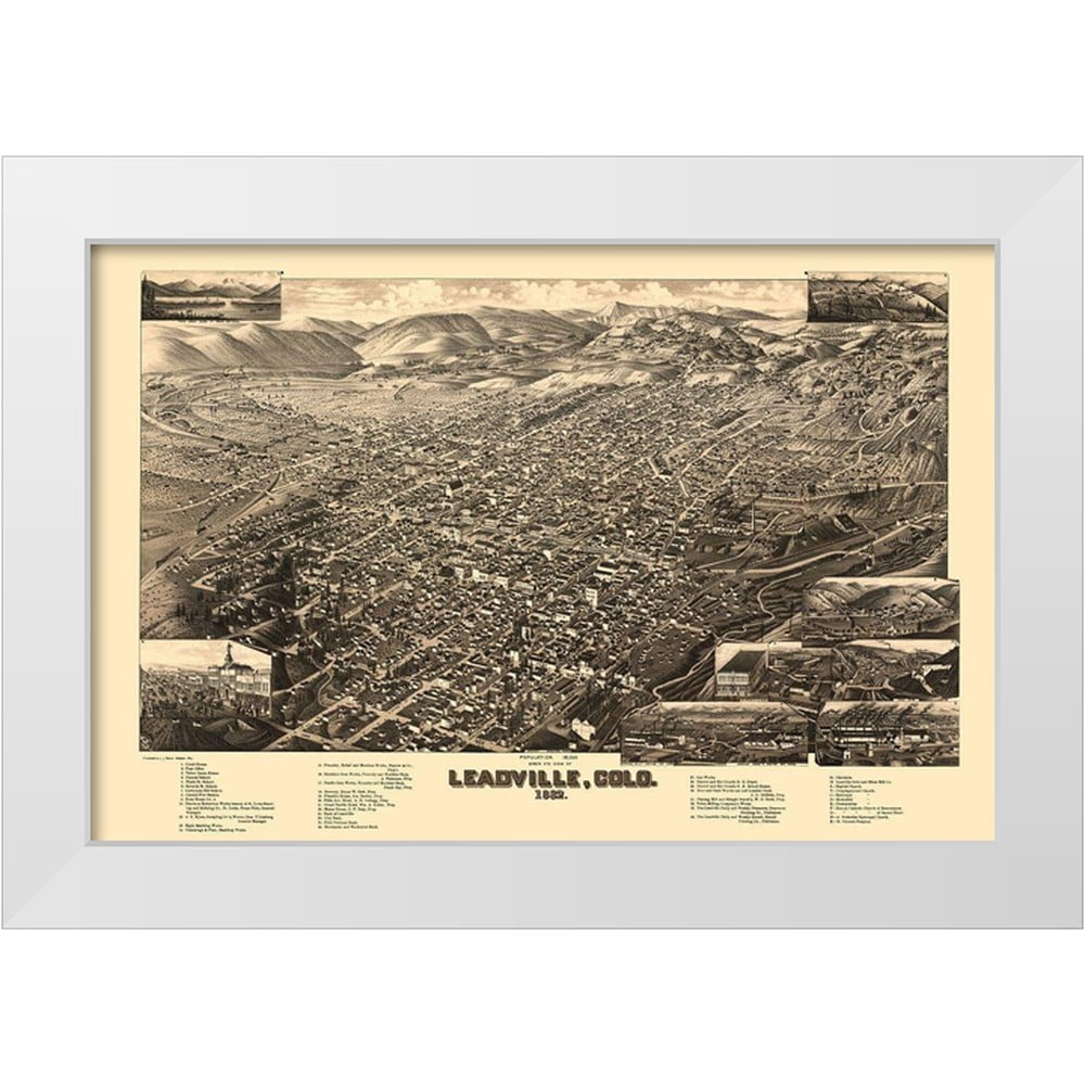 Stoner 24x17 White Modern Wood Framed Museum Art Print Titled ...