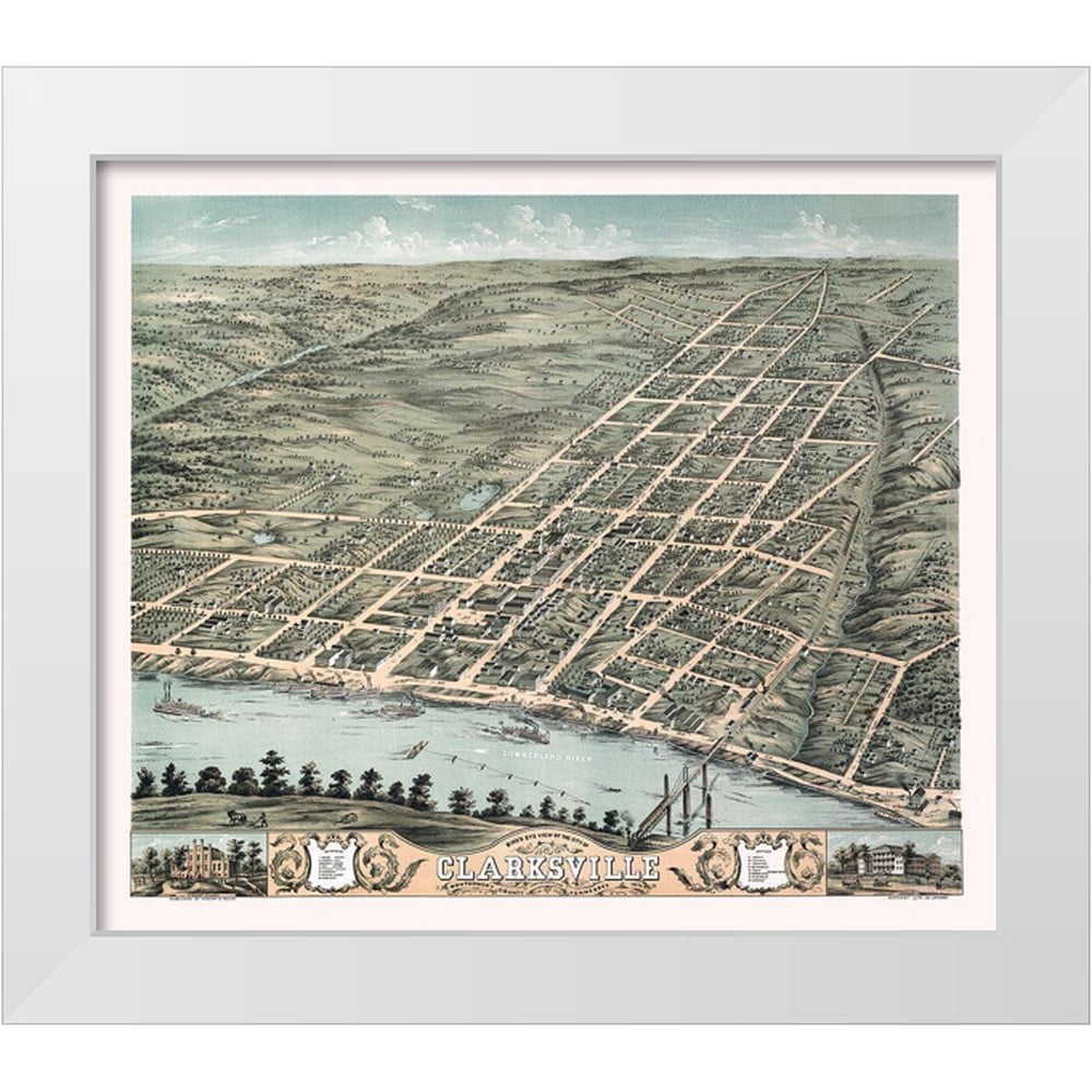 Stoner 30x26 White Modern Wood Framed Museum Art Print Titled ...