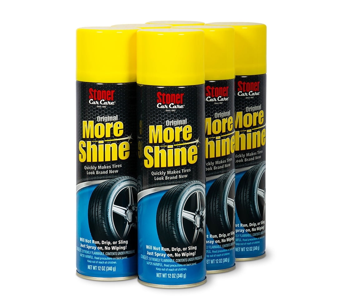 Stoner Car Care 91044-6PK 12-Ounce More Shine Original Tire Dressing ...