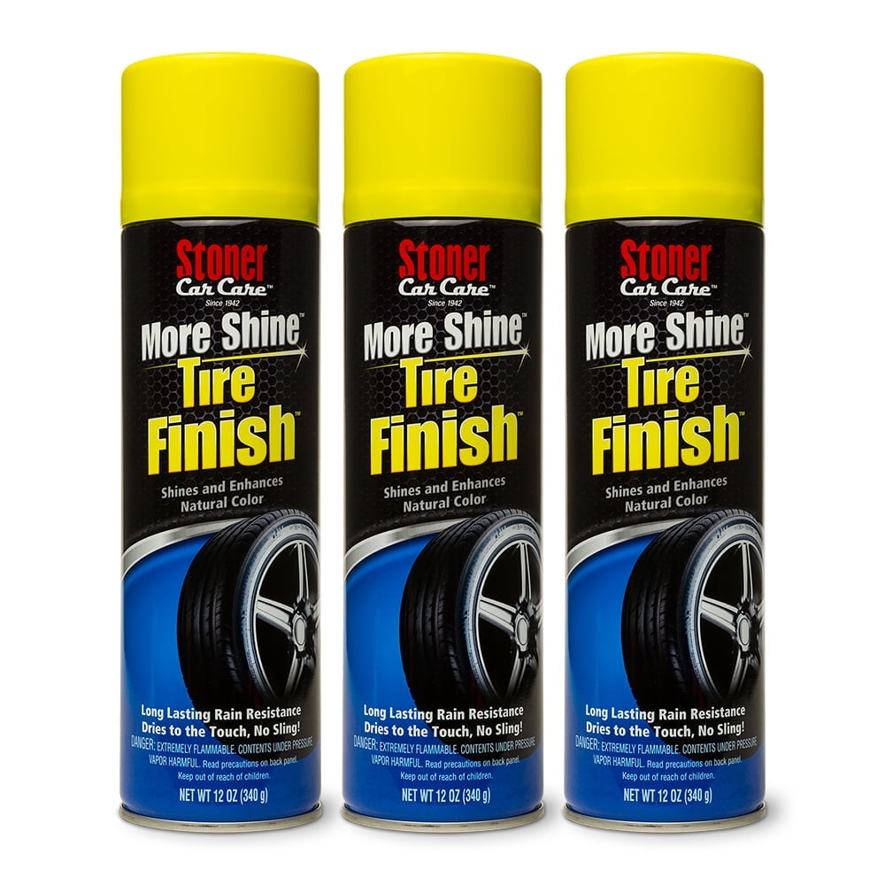Stoner Car Care 91094-3PK 12-Ounce More Shine Tire Finish Non-Greasy ...