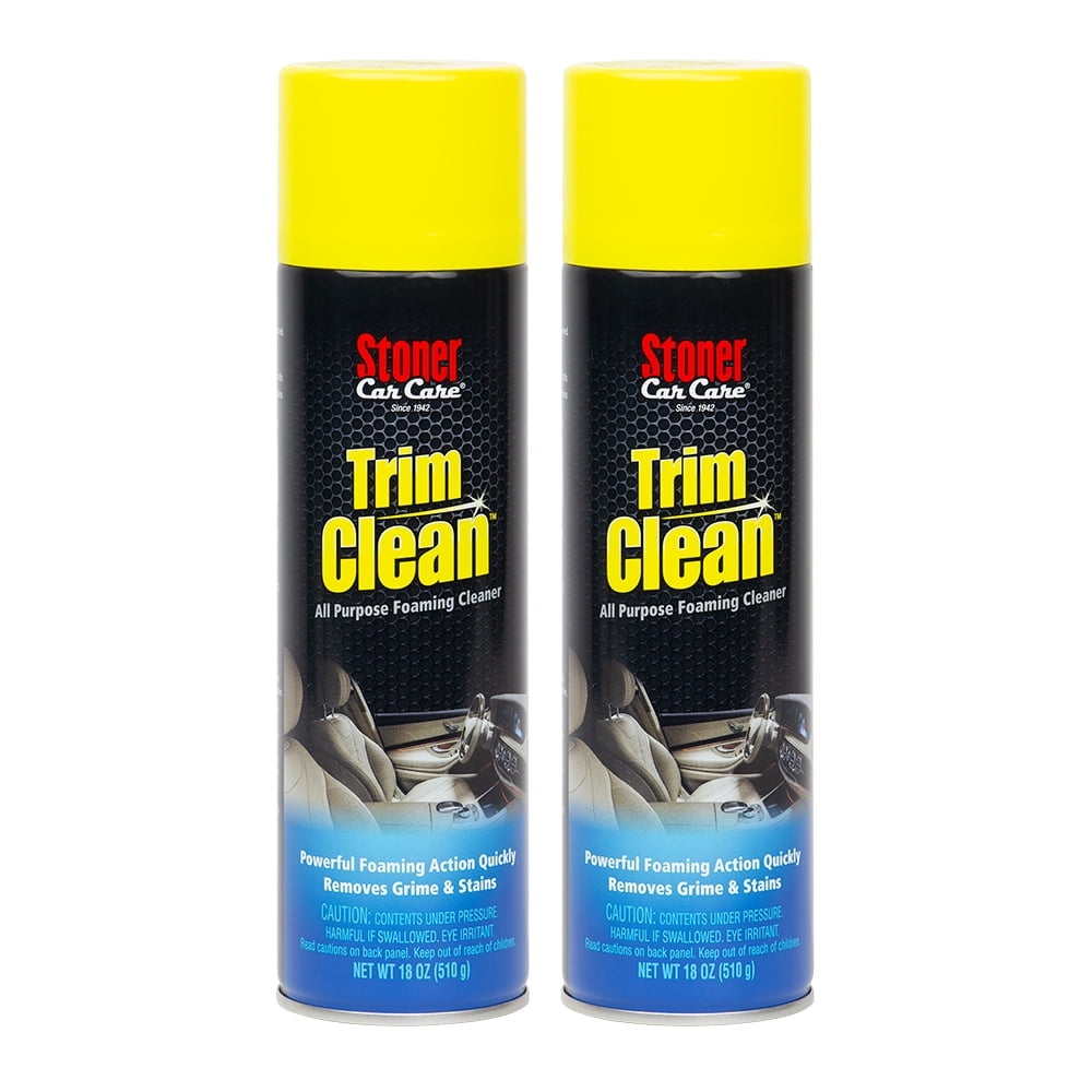 Stoner Car Care 91134-2PK 18-Ounce Trim Cleaner Fast Acting Foaming ...