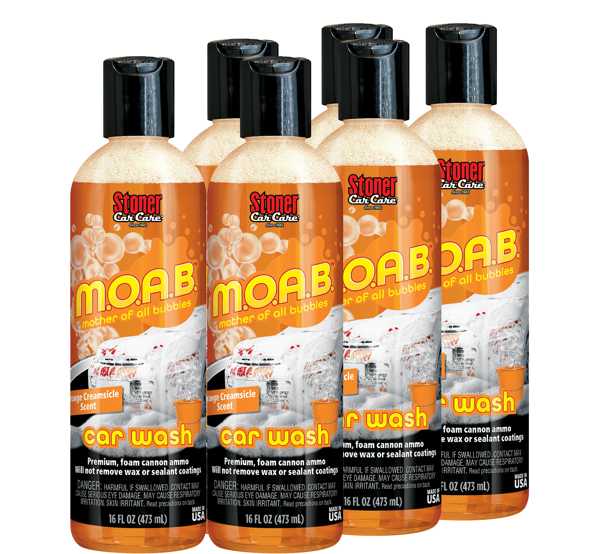 Stoner Car Care 91605-6PK 16-Ounce Mother Of All Bubbles M.O.A.B. High ...