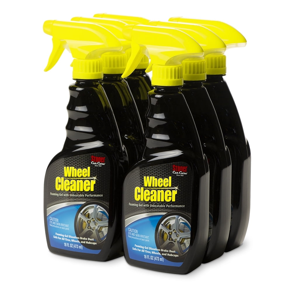 Stoner Car Care 92207-6PK 16-Ounce Wheel Cleaner, Tire and Wheel Care, Deep-Cleaning Foaming Gel ...