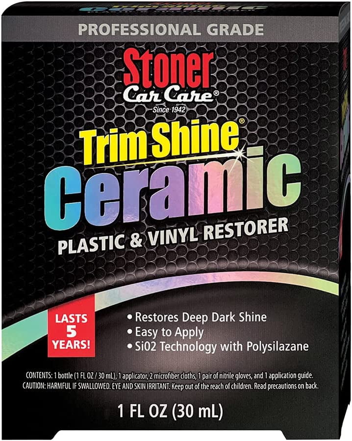 Stoner Car Care 95451 Trim Shine Ceramic Plastic and Vinyl Restorer Kit ...