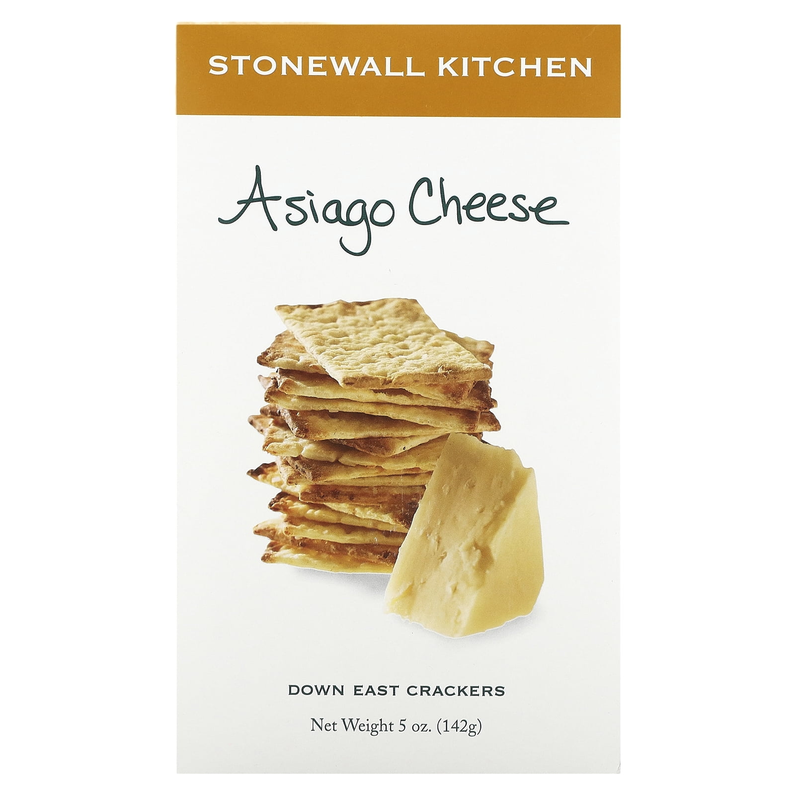 Stonewall Kitchen Down East Crackers, Asiago Cheese , 5 oz (142 g ...