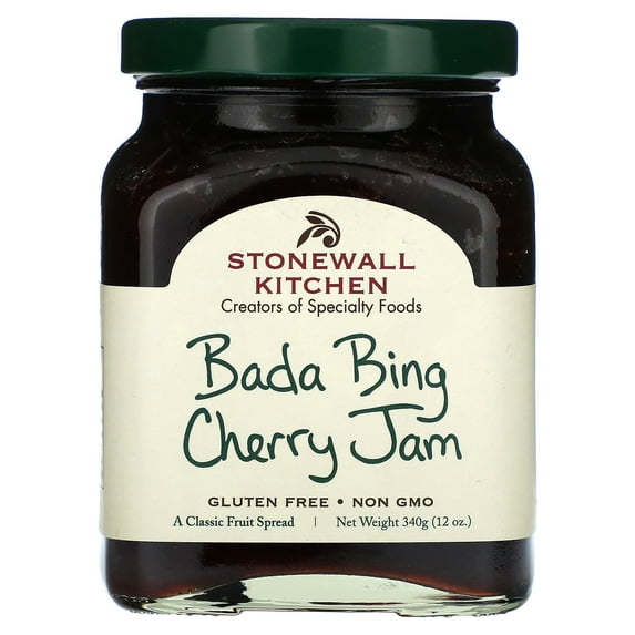 Stonewall Kitchen Bada Bing Cherry Jam - 12 oz jar Fruit Spread ...
