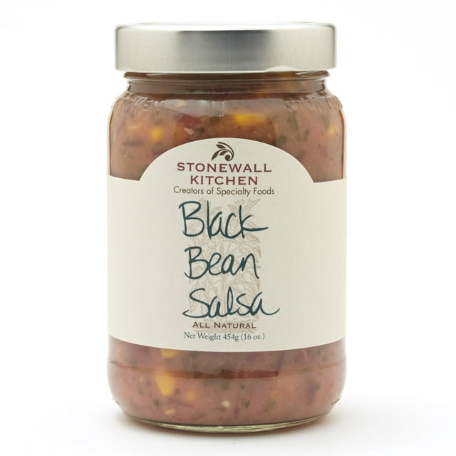 Stonewall Kitchen Black Bean Salsa 16Oz - Walmart.com