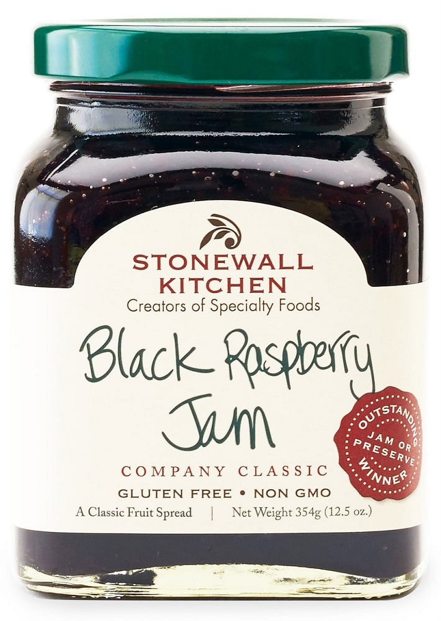 Stonewall Kitchen Black Raspberry Jam, Sweet Jelly Glaze, Juicy ...