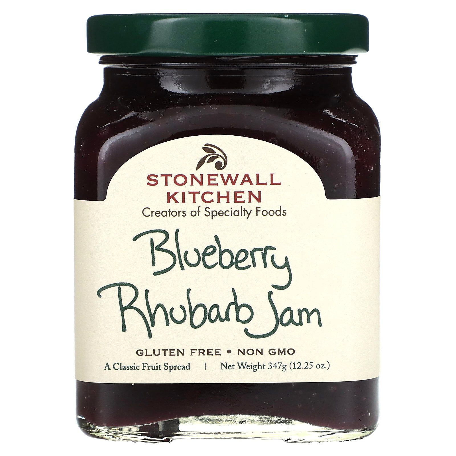 Stonewall Kitchen Blueberry Rhubarb Jam, 12.25 oz (347 g) - Walmart.com
